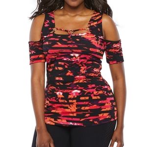 BOLD elements | Tops | Nwt Bold Elements Womens Square Neck Blouse Sz ...